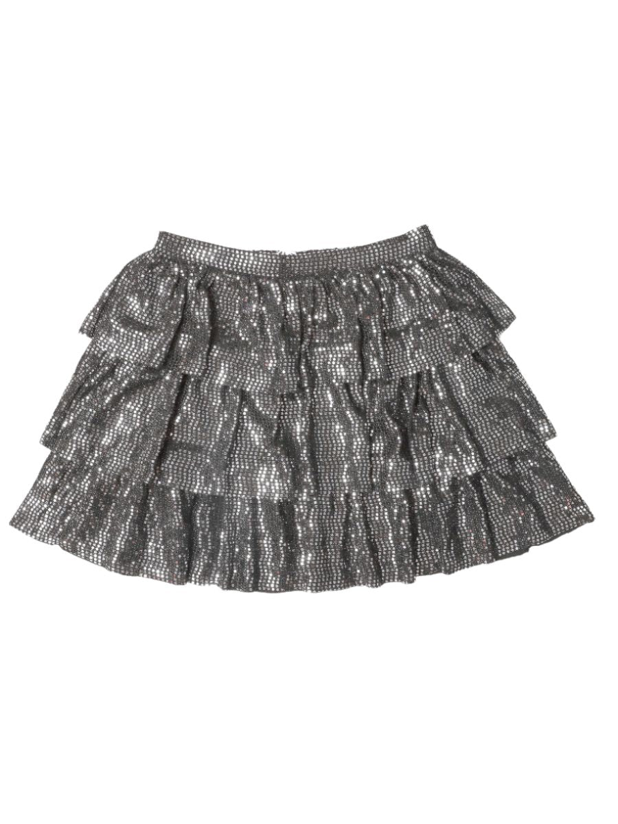 MIA Girls Silver Metallic Skirt – NorthGirls